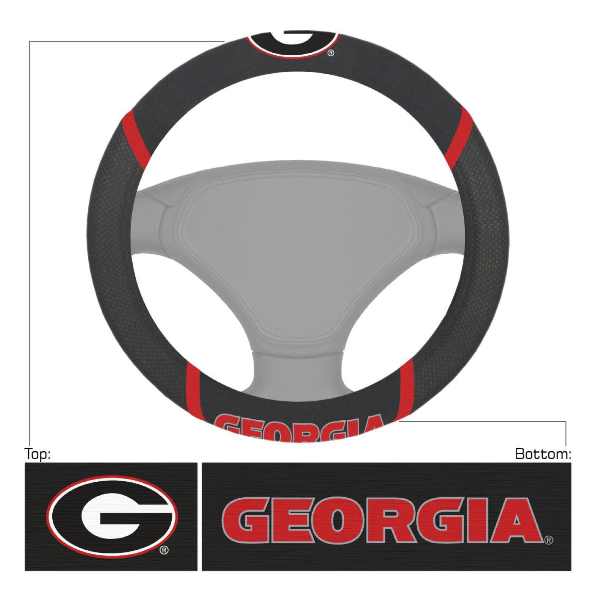 Logo Brands Steering Wheel Cover | AutoZone