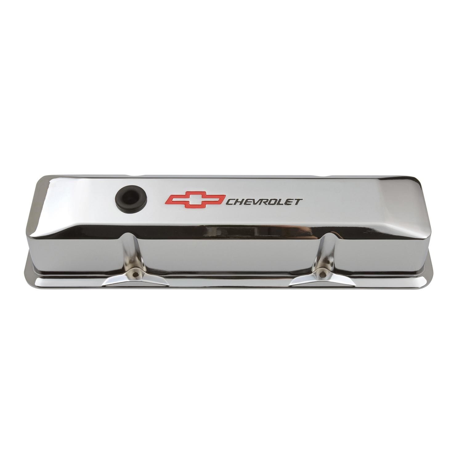 Proform 1 Pair Tall with Baffle Chrome Plated Die-Cast Valve Cover with ...