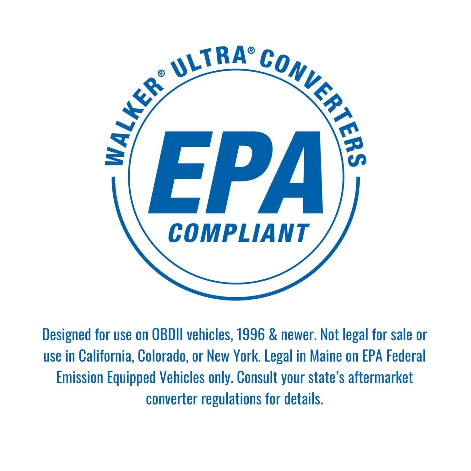 Walker Ultra EPA Direct-Fit Federal Catalytic Converter 70418 | AutoZone