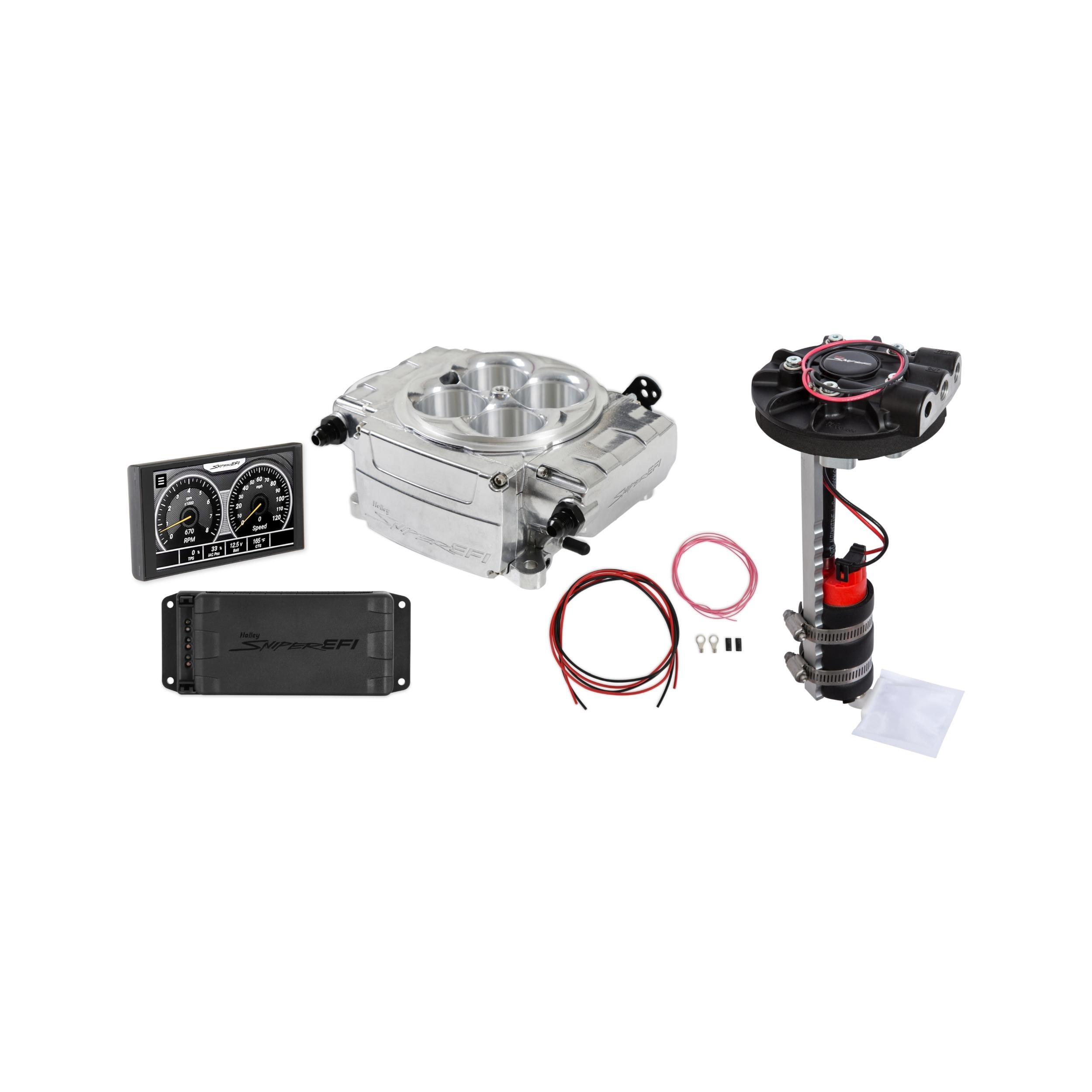 Holley Sniper EFI Fuel Injection Conversion Kit 550-510-5PR | AutoZone