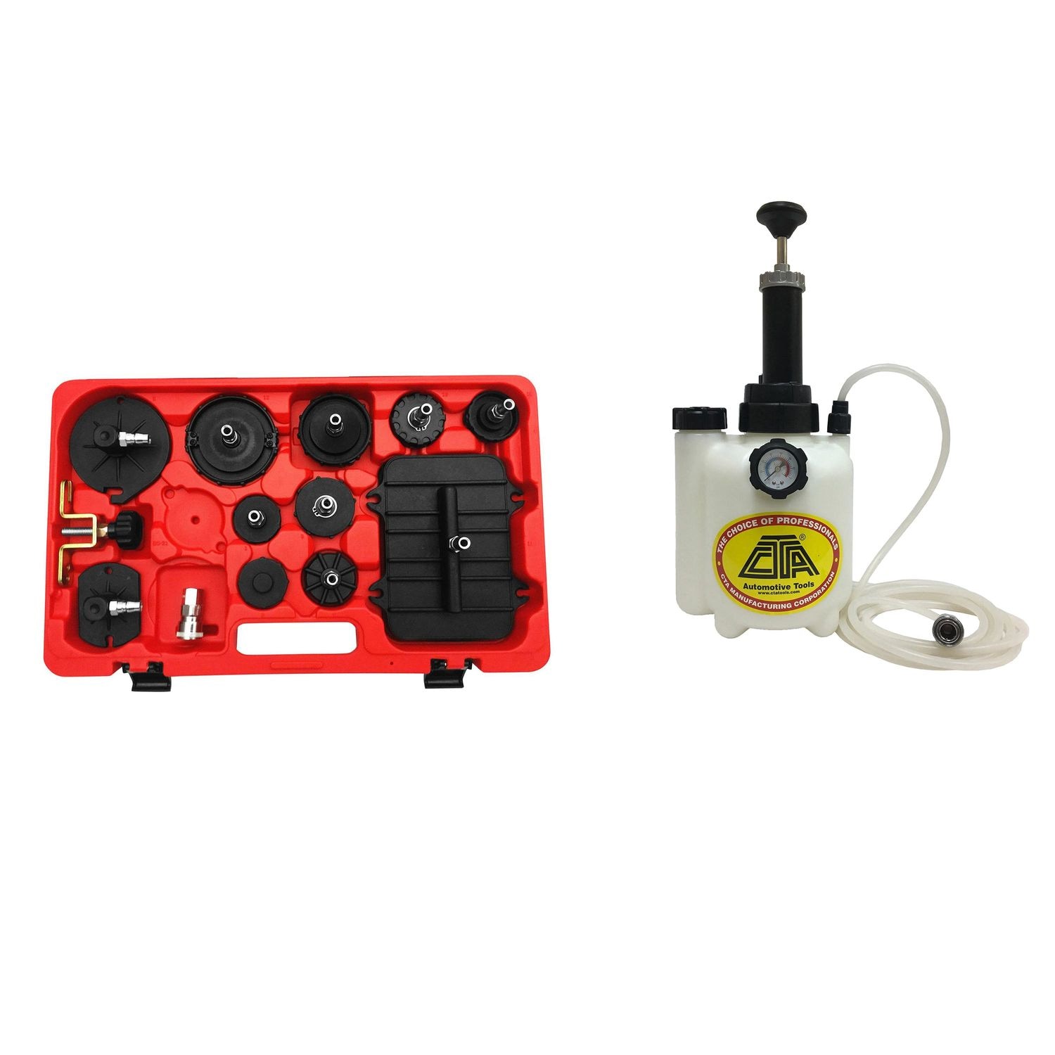 CTA Manufacturing Corporation Pressure Brake Bleeder and Adapter Master ...