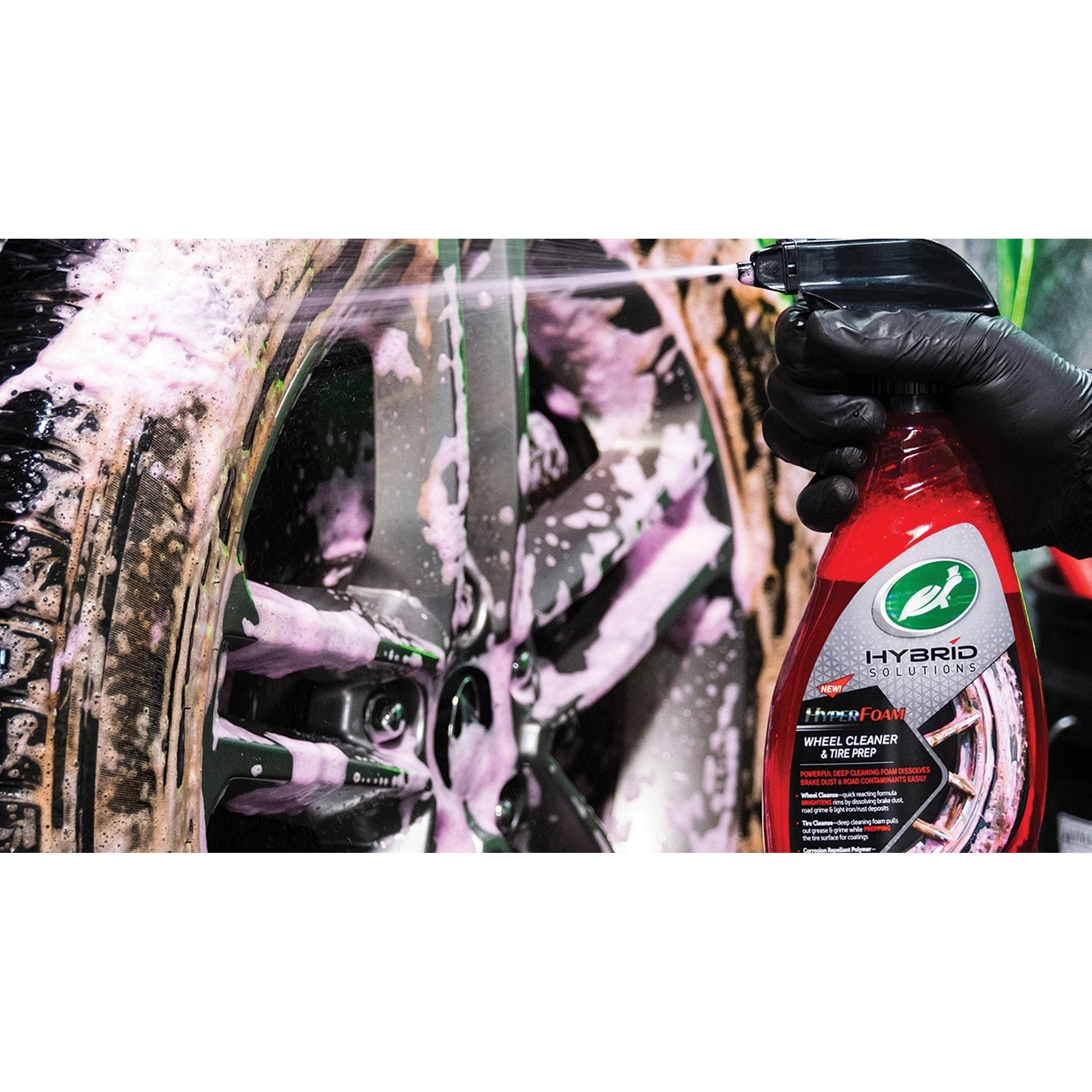 Turtle Wax Hybrid Solutions Hyperfoam Wheel Cleaner and Tire Prep 23oz ...