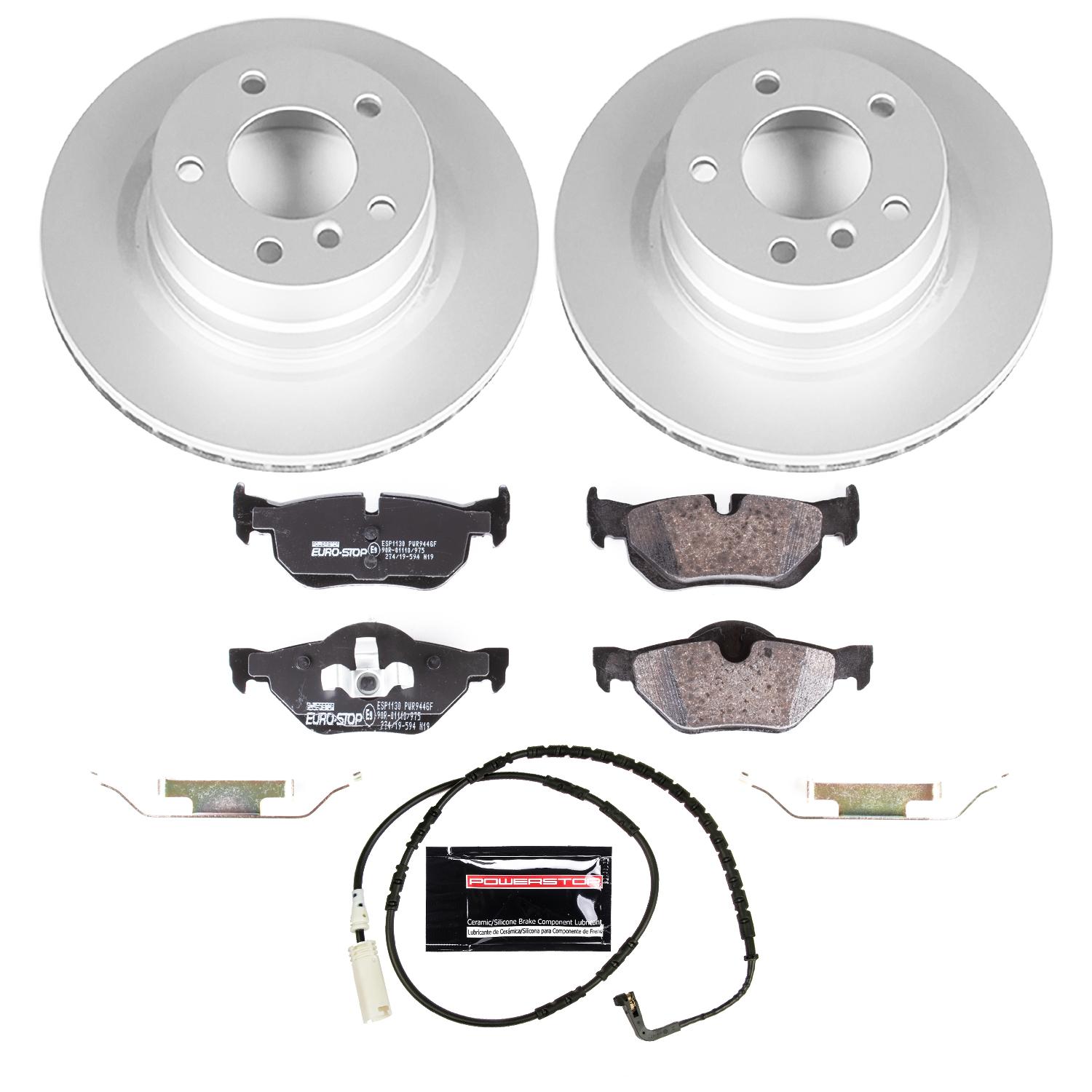 Euro-Stop Performance Brake Pads / Rotors Kit ESK044 | AutoZone