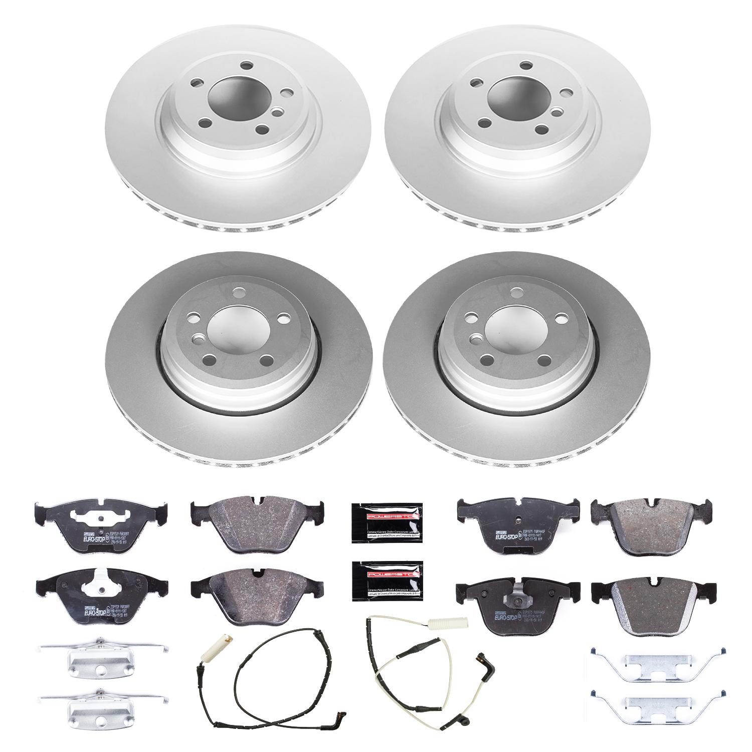 Euro-Stop Performance Brake Pads / Rotors Kit ESK2056 | AutoZone