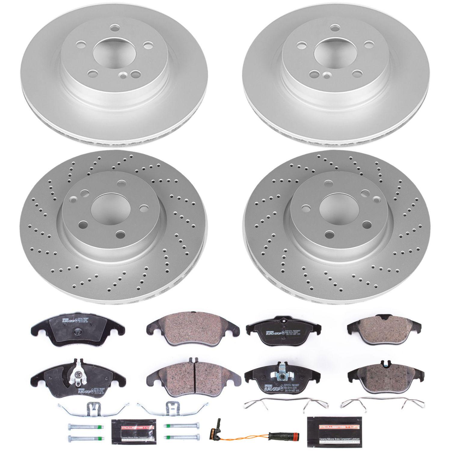 Euro-Stop Performance Brake Pads / Rotors Kit ESK5793 | AutoZone