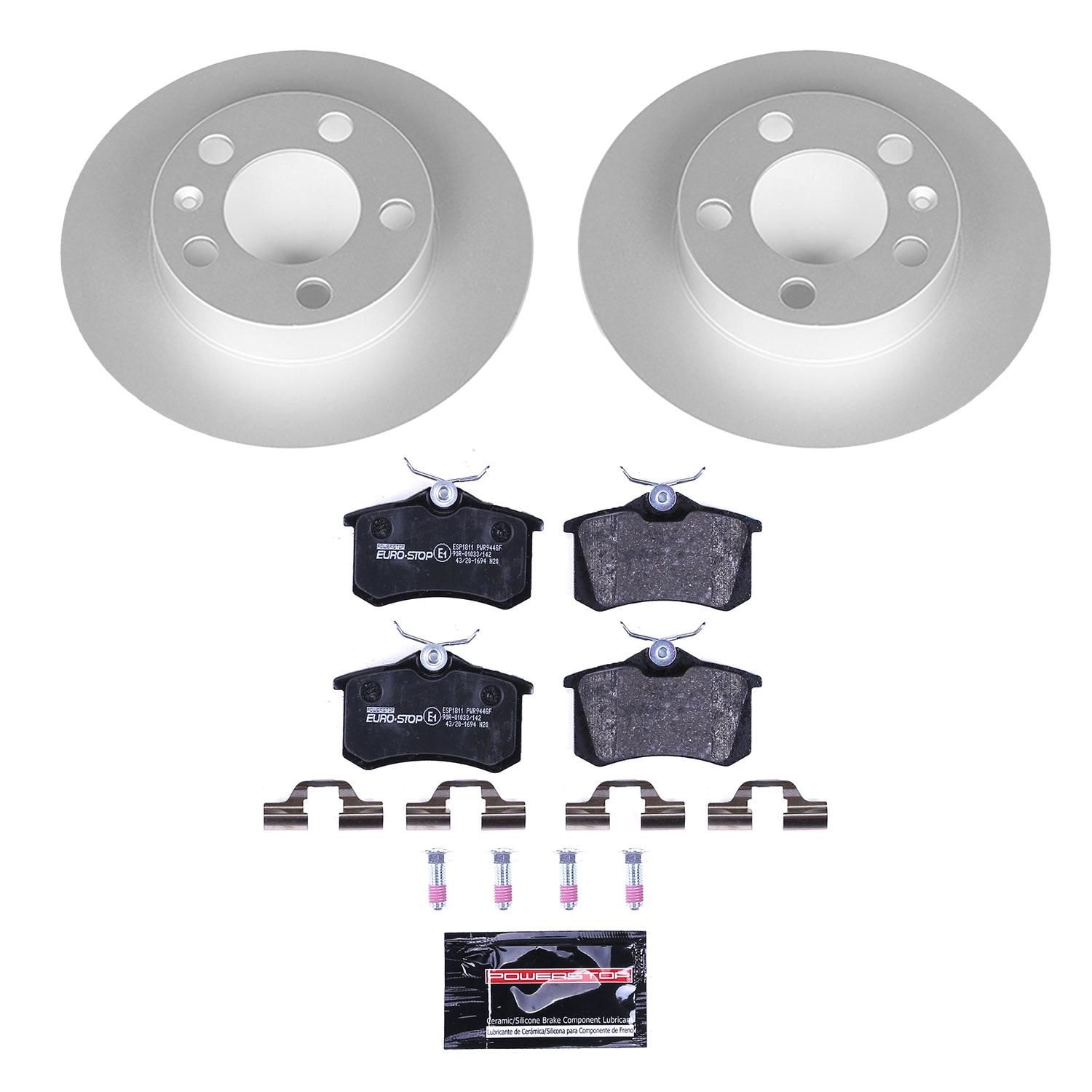 Euro-Stop Performance Brake Pads / Rotors Kit ESK848 | AutoZone