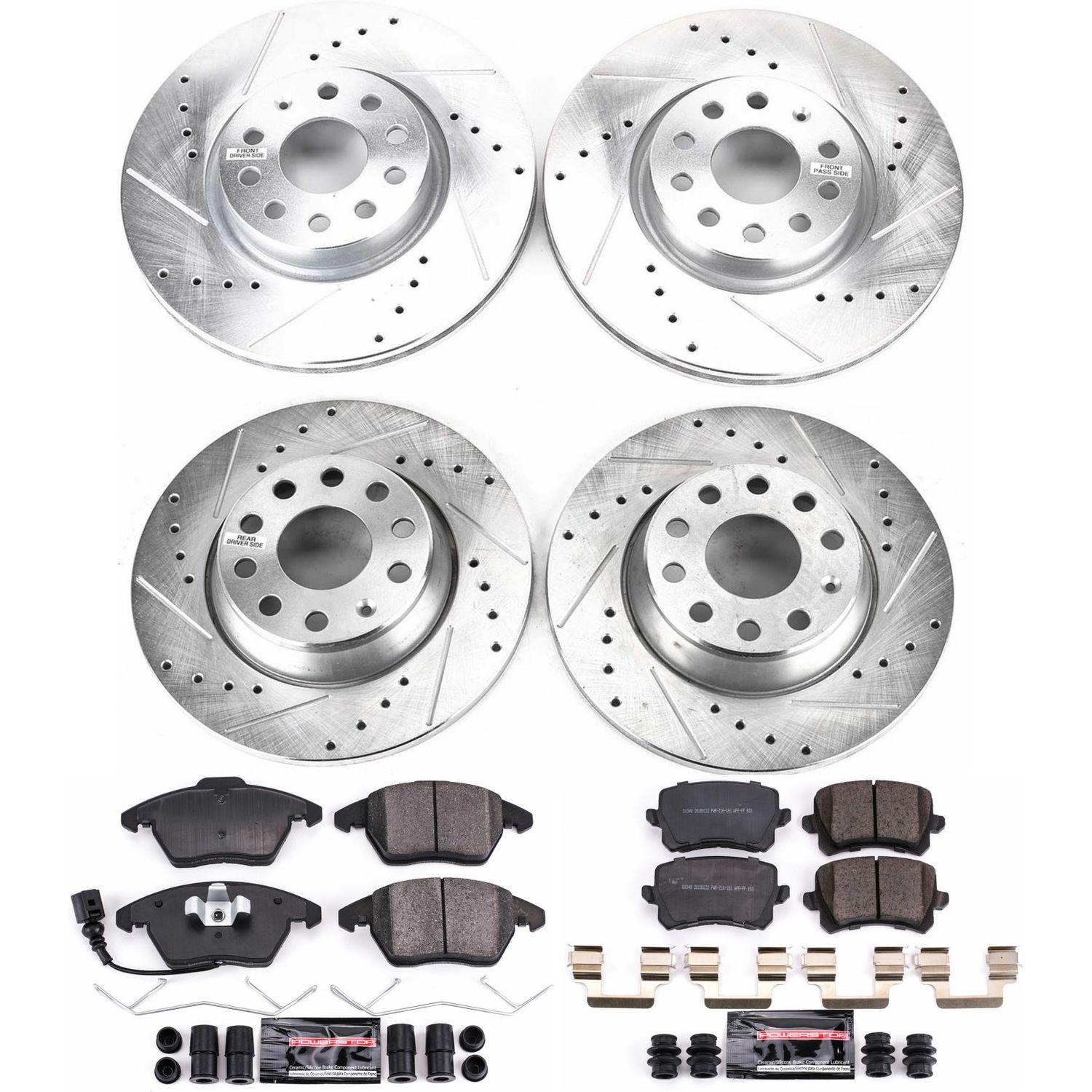 PowerStop Performance Brake Pads / Rotors Kit K7838 | AutoZone