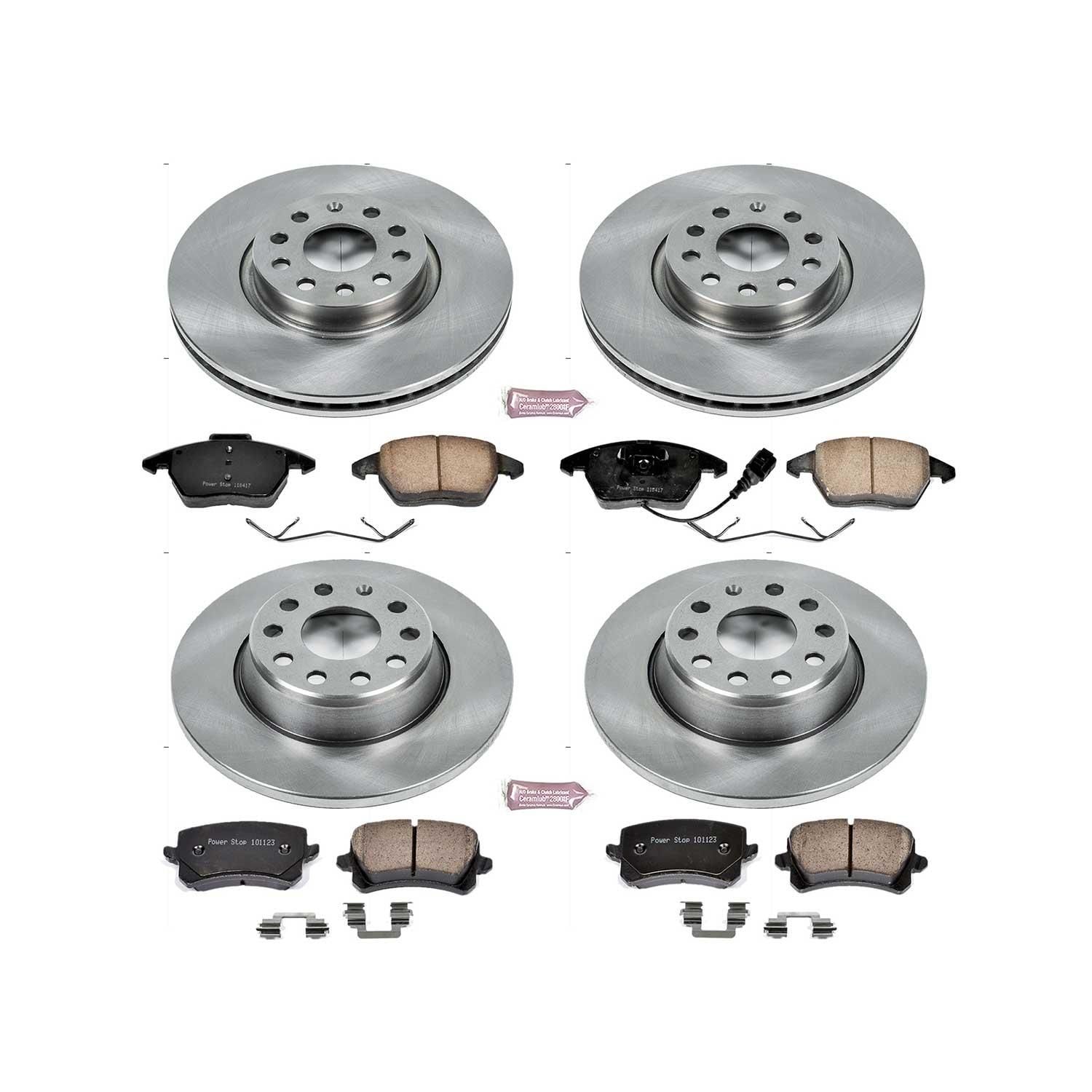 PowerStop Performance Brake Pads / Rotors Kit KOE7838 | AutoZone