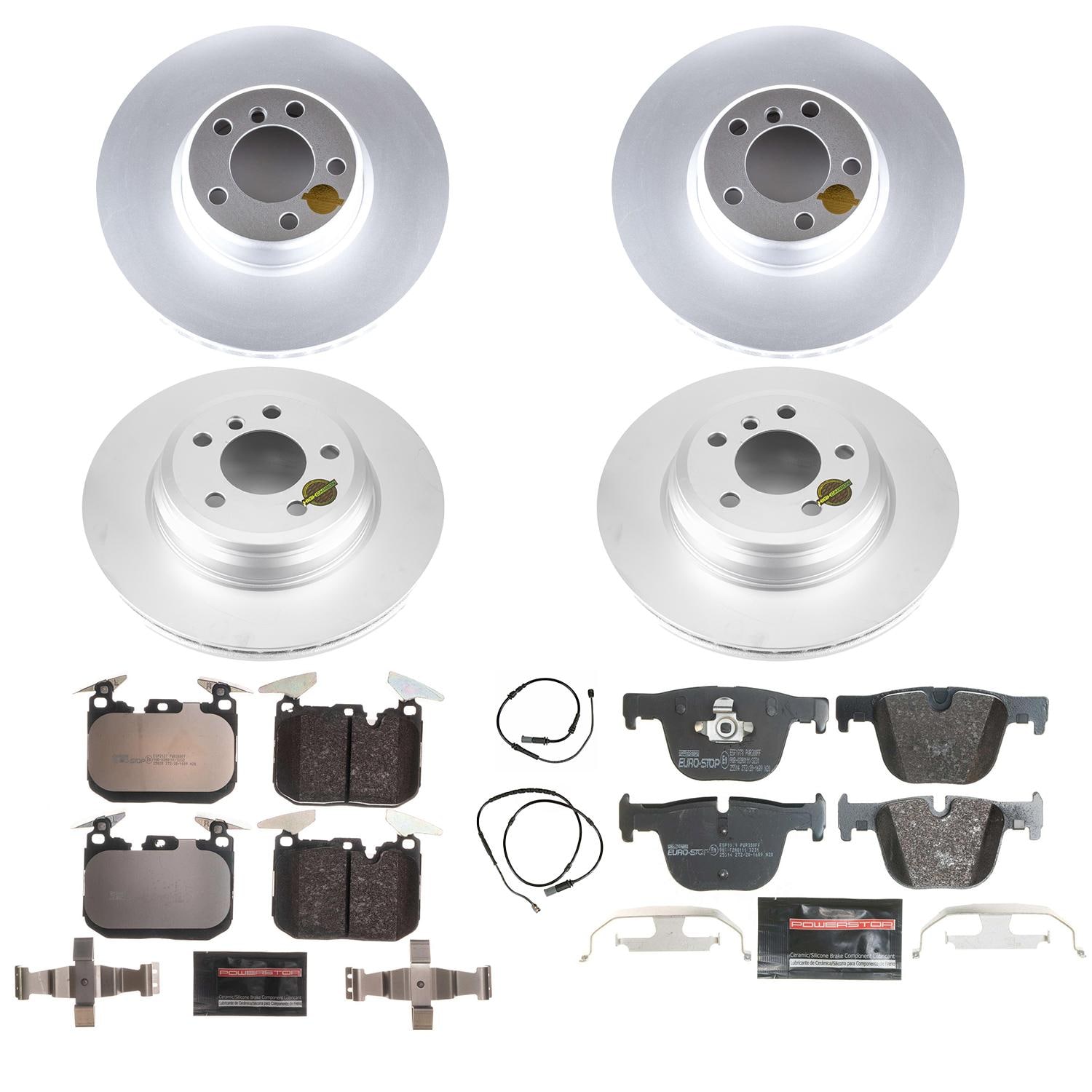 Euro-Stop Performance Brake Pads / Rotors Kit ESK6654 | AutoZone