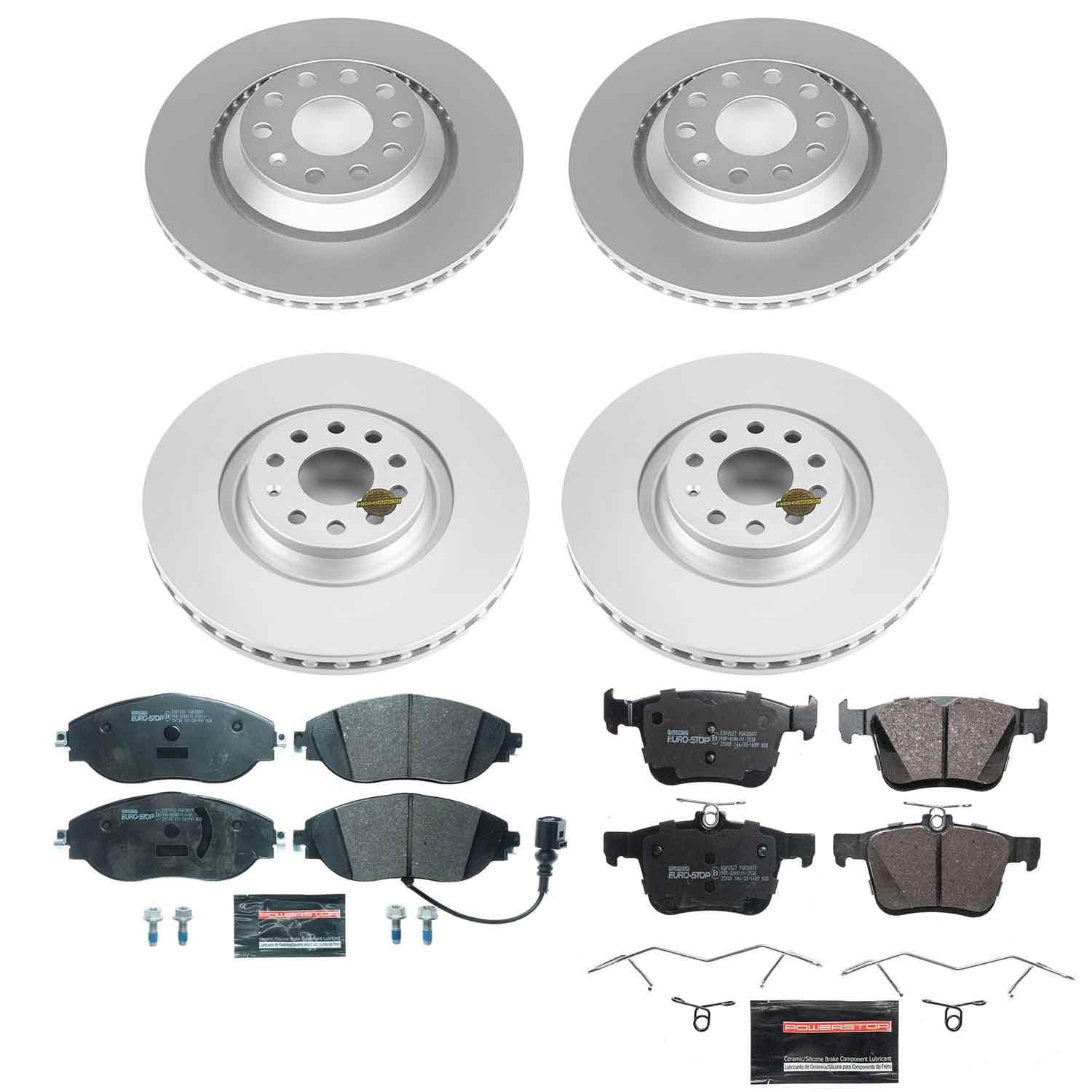 Euro-Stop Performance Brake Pads / Rotors Kit ESK7253 | AutoZone