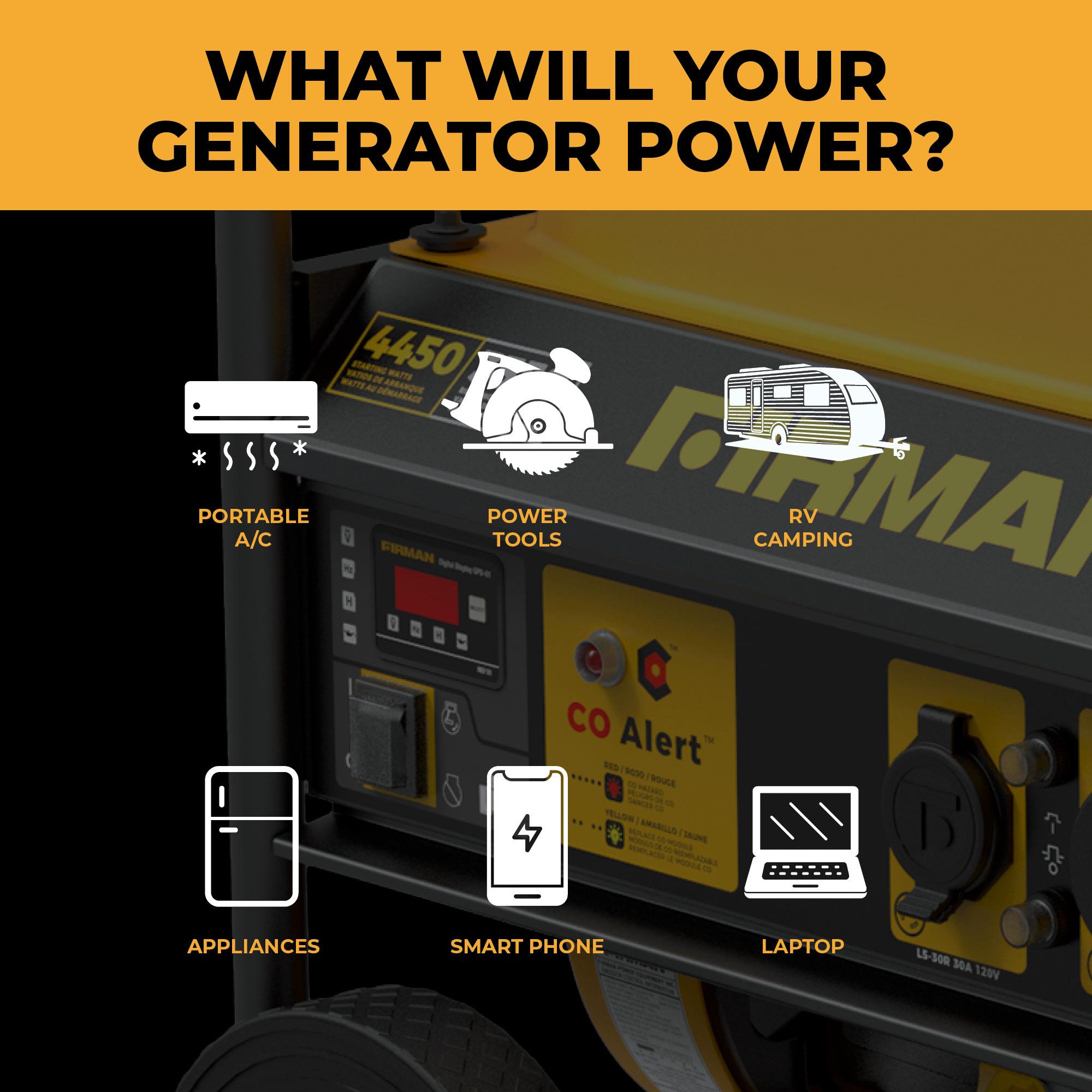 Firman Power Equipment Portable Generator P03503 | AutoZone