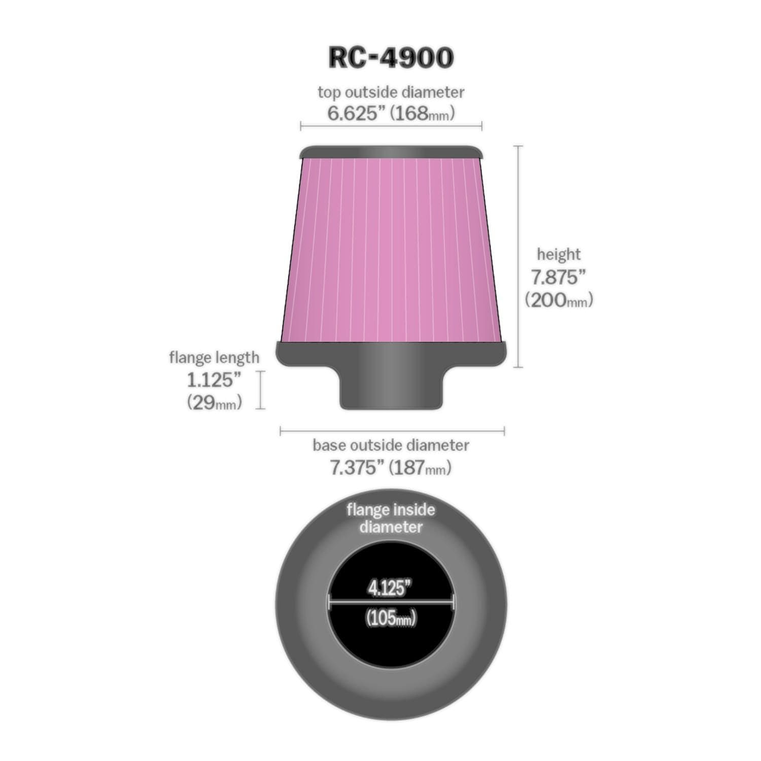K&N Performance Air Filter RC-4900 | AutoZone