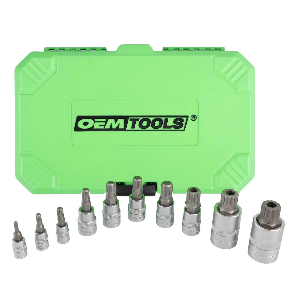 OEMTOOLS Triple Square Bit Socket Set 10 Piece | AutoZone