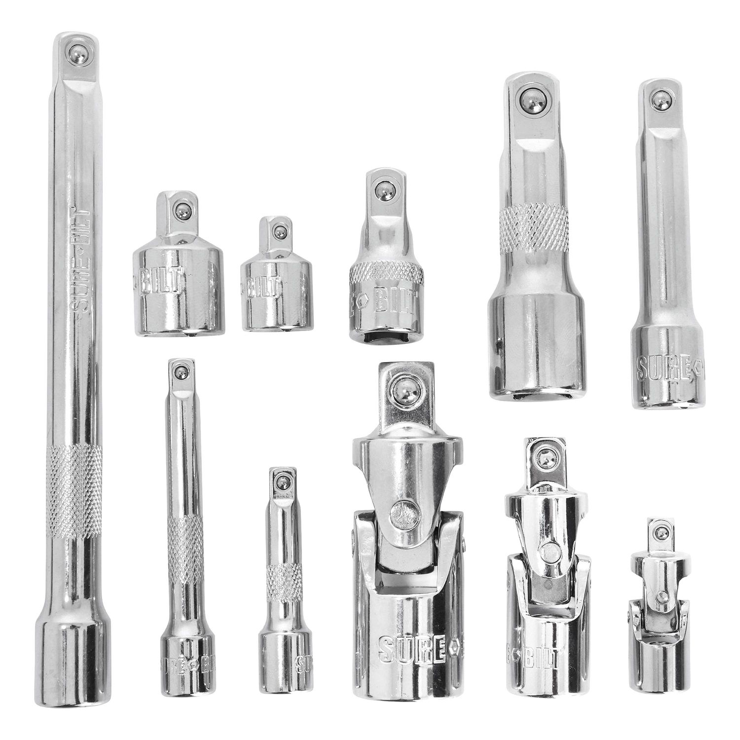 Great Neck Surebilt Socket Extension Set 11 Piece | AutoZone