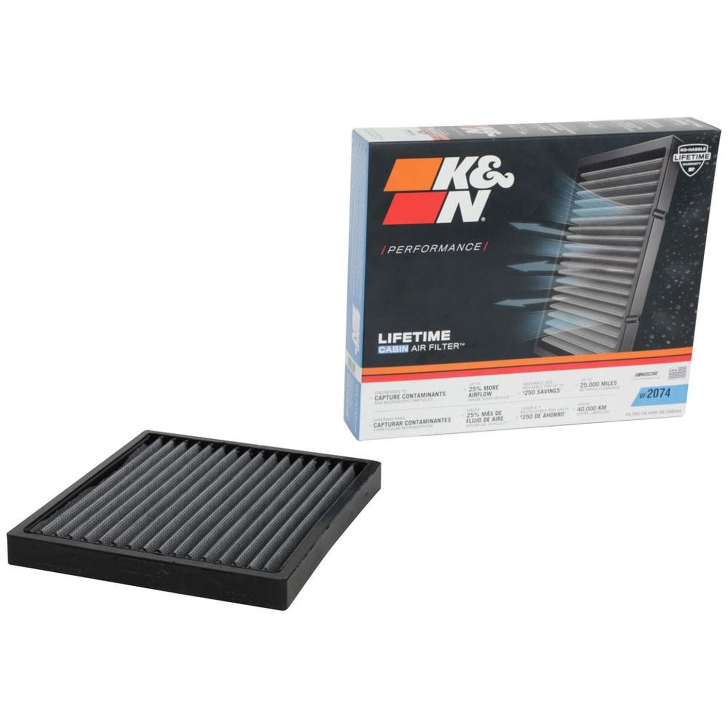 K&N Performance Cabin Air Filter VF2074 | AutoZone