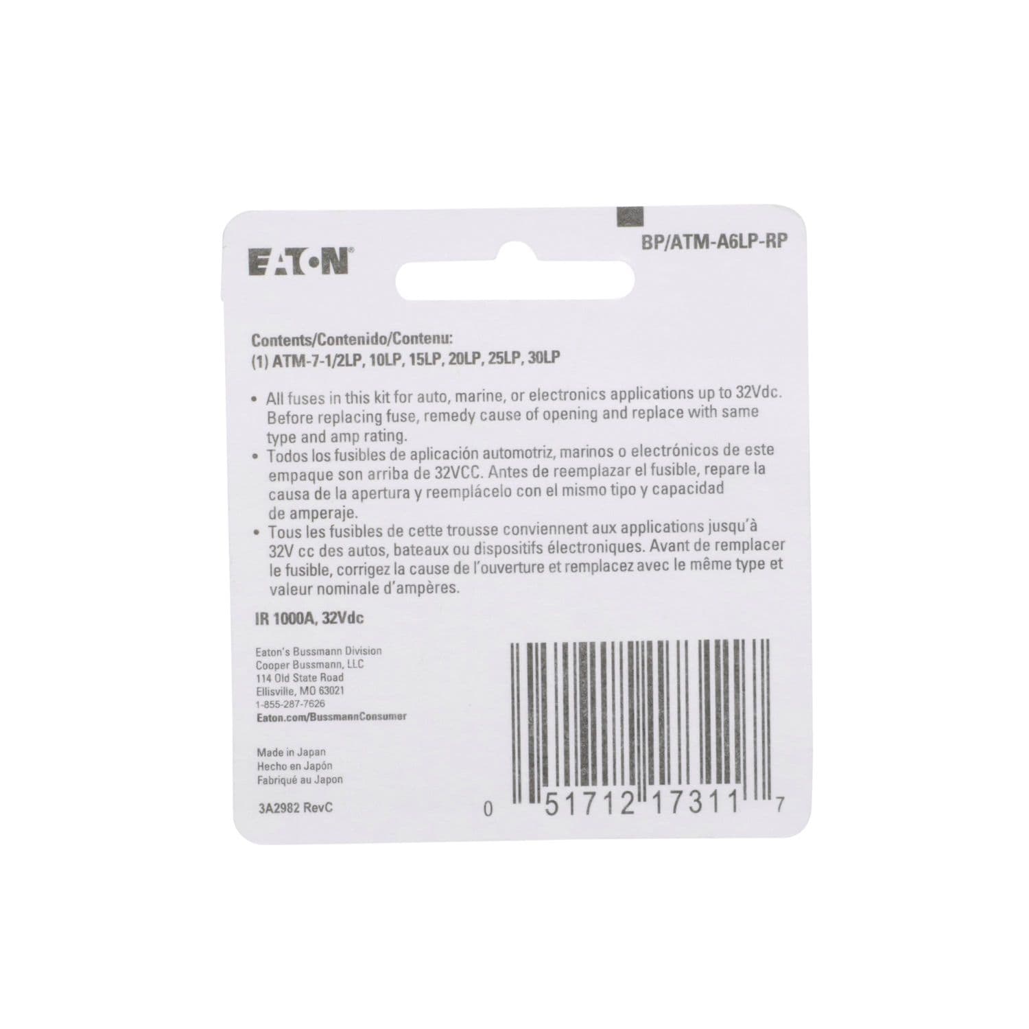Bussmann ATM and LP Mini Low Profile Fuse Assortment | AutoZone