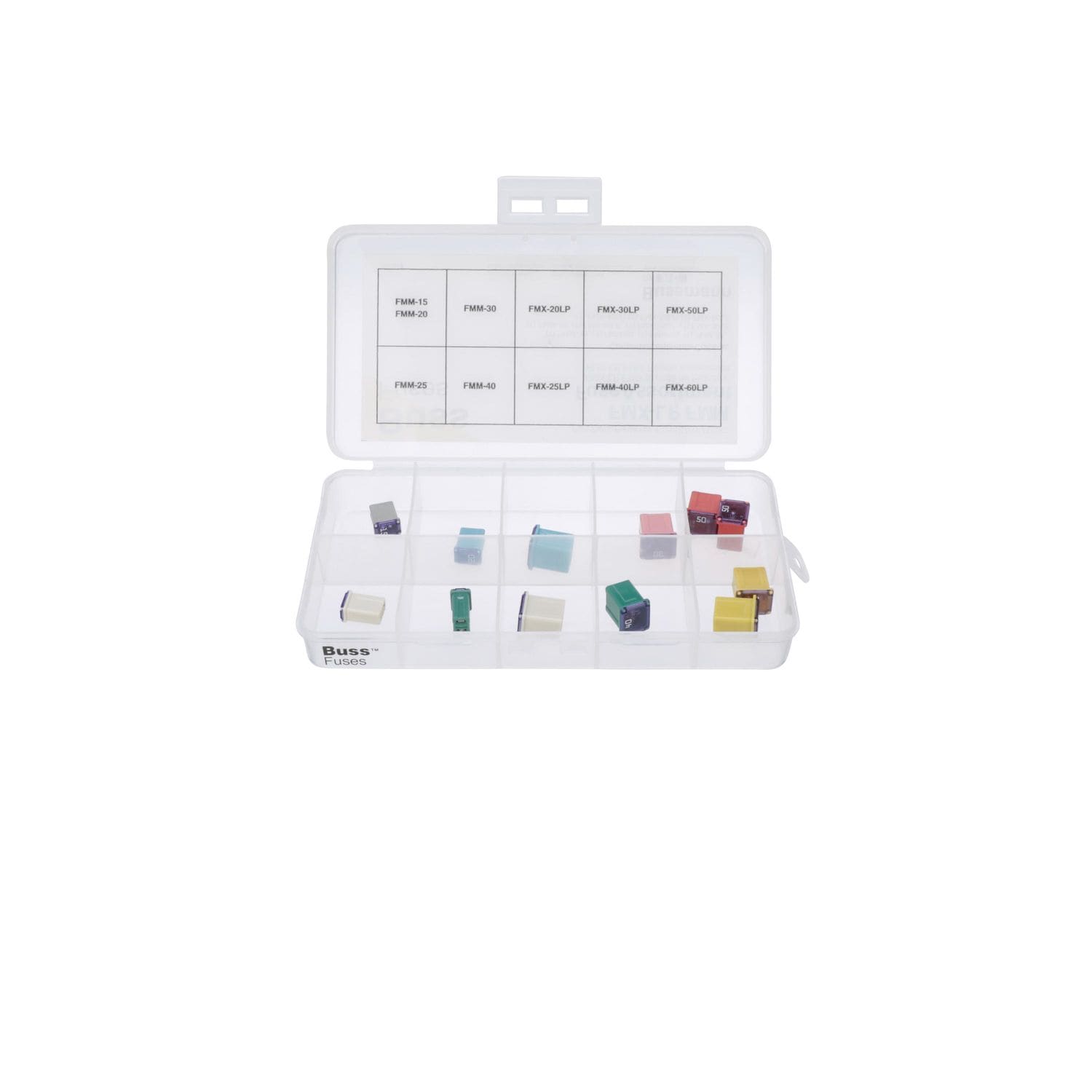 Bussmann Caddy Tray-10 Slot, FMX-LP and FMM Fuse Assortment | AutoZone