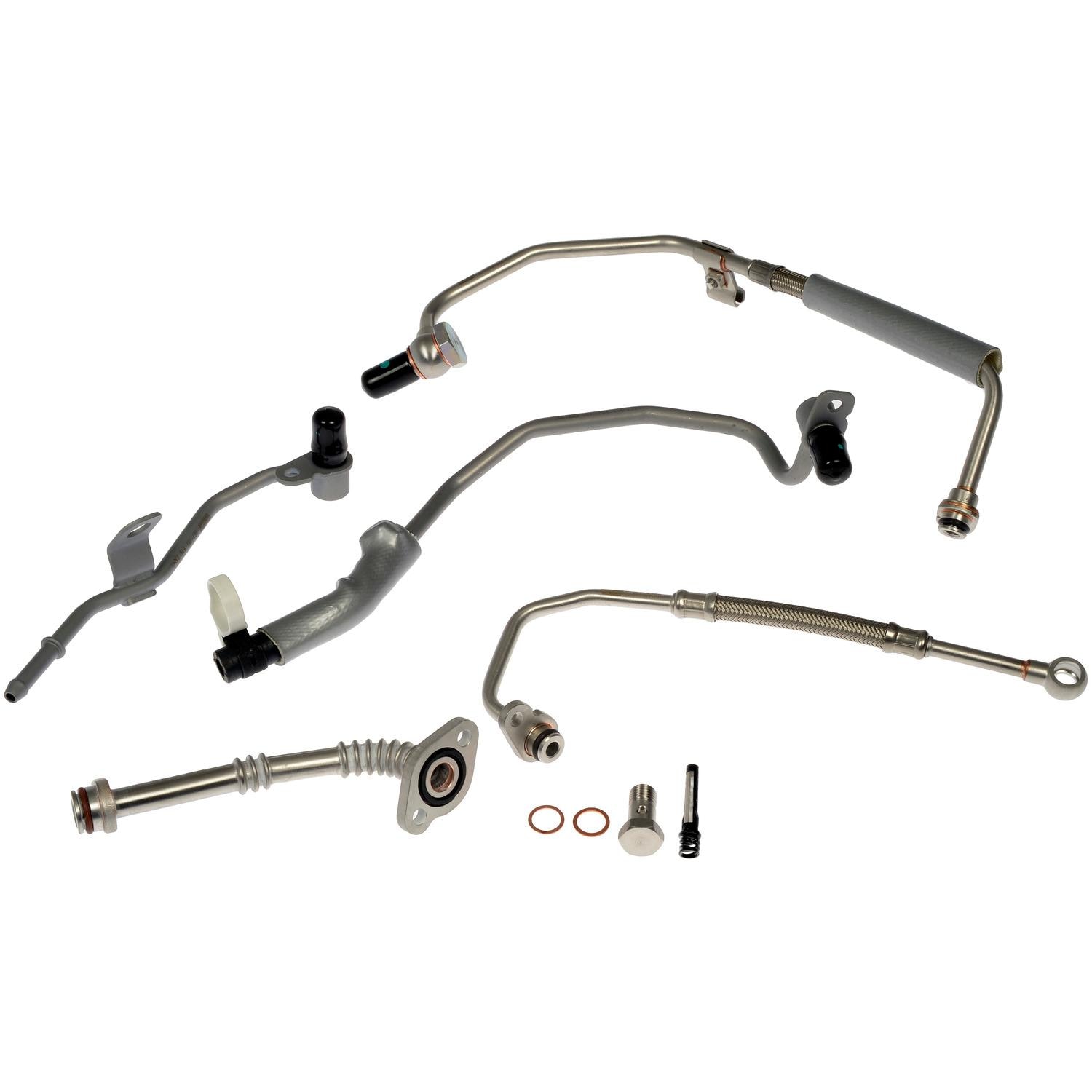 Fiat 124 spider Turbocharger Coolant & Oil Line / Hose - Best ...