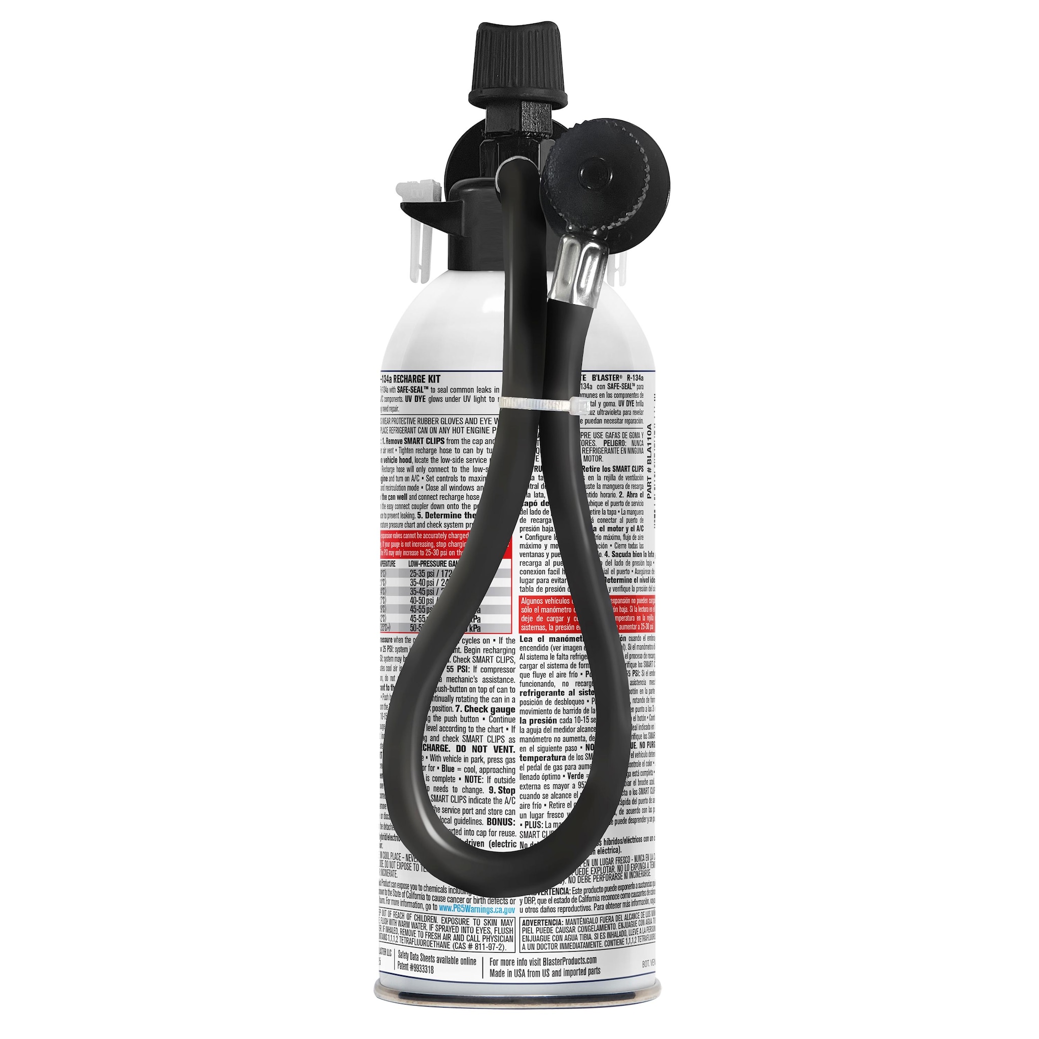 B'laster R-134a Refrigerant Kit with Stop Leak and UV Dye 12oz | AutoZone