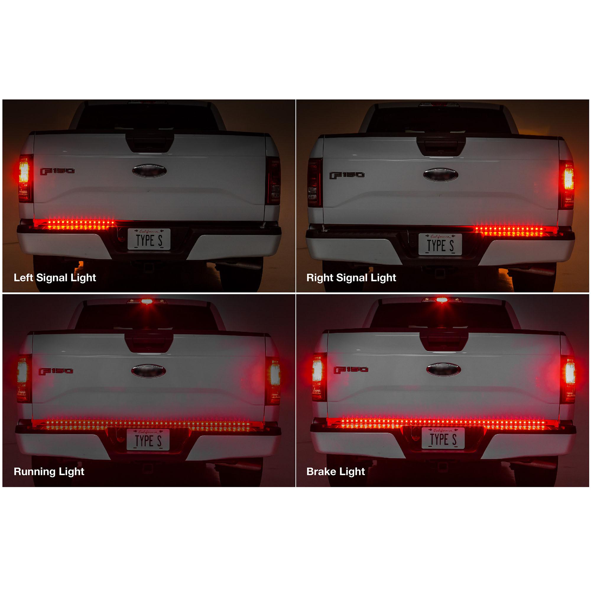 Type S Accessories Tailgate LED Light with 4-Way Flat Pin Connector ...