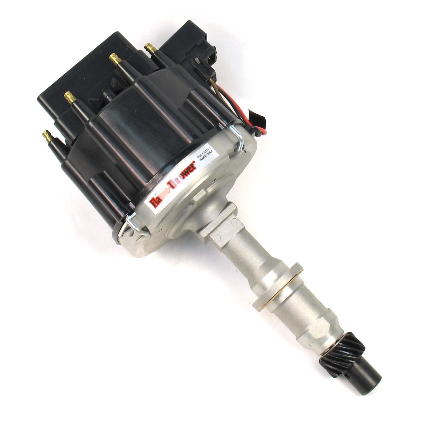 Pertronix Black Cap Flame Thrower Race Distributor HEI Pontiac V8 ...