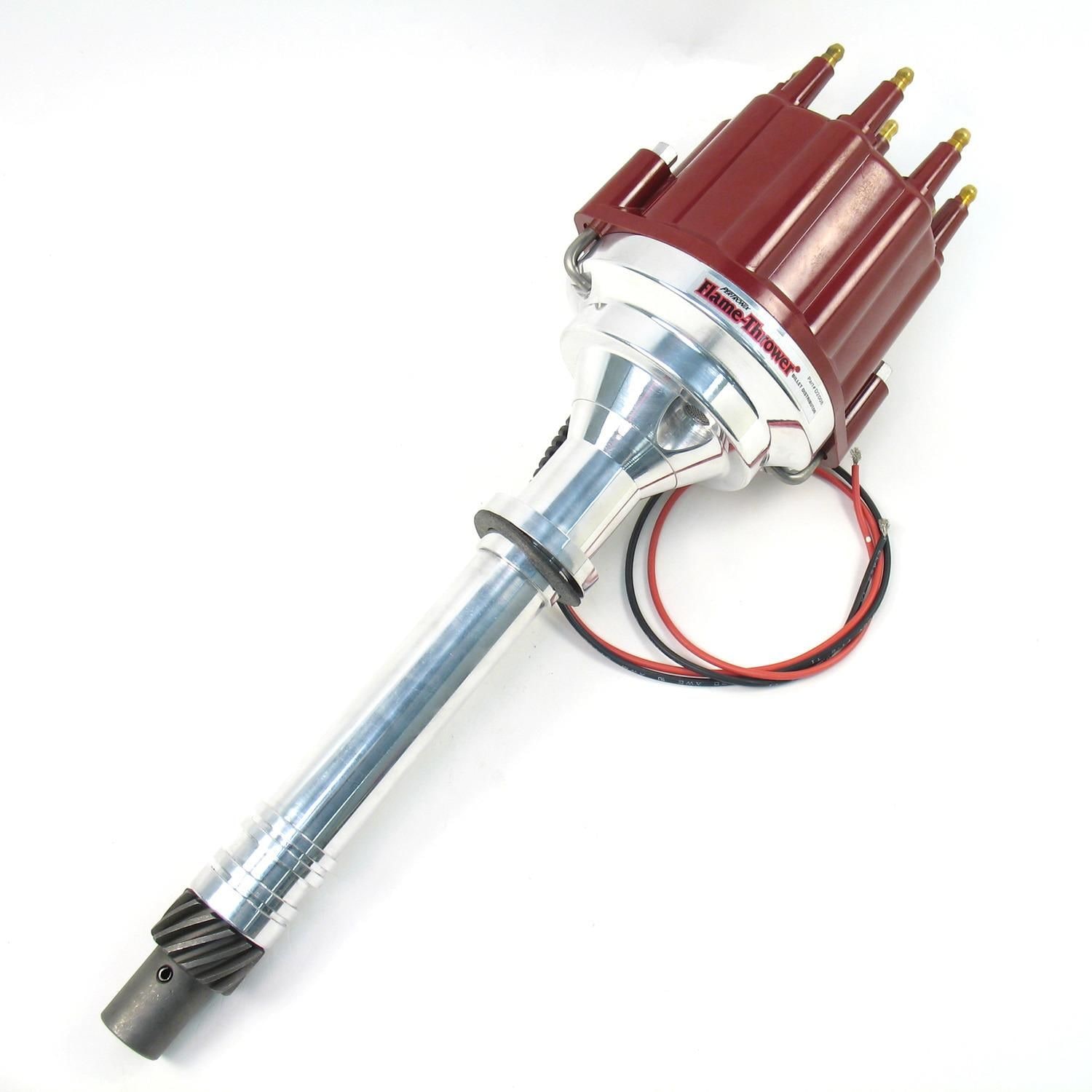 Pertronix Marine Chevy Red Cap Male Distributor Billet | AutoZone