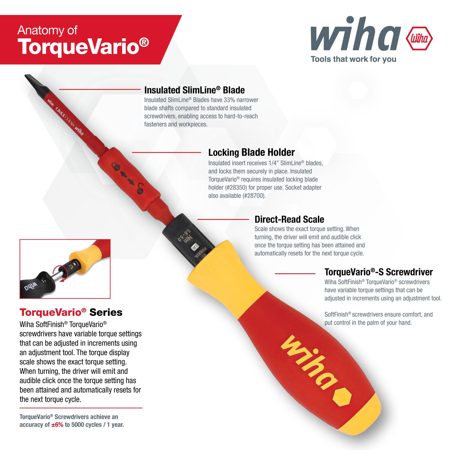 Wiha Tools Torque Screwdriver 28791 | AutoZone