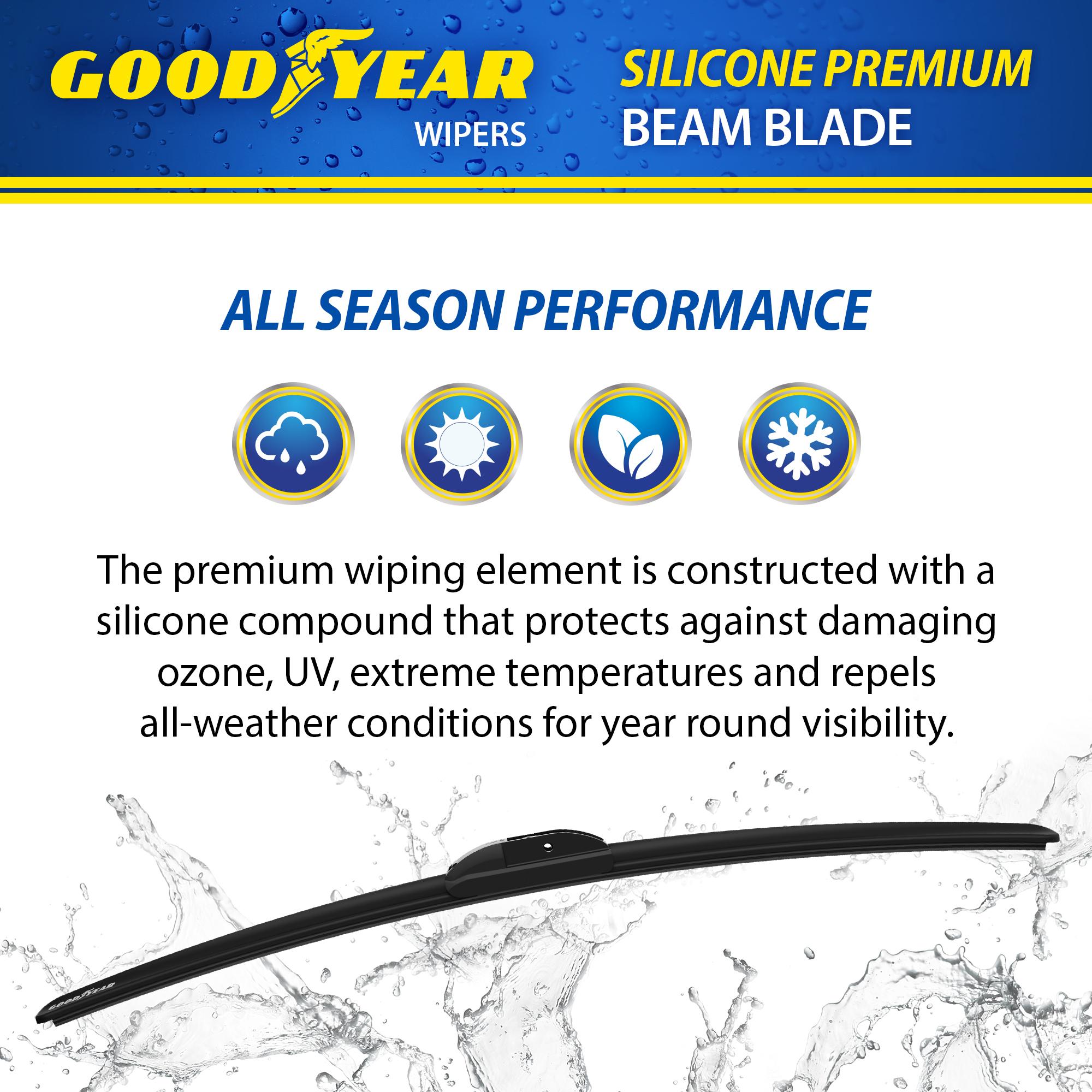 Goodyear Blades SILICONE 22 in Wiper Blade GYS22 | AutoZone