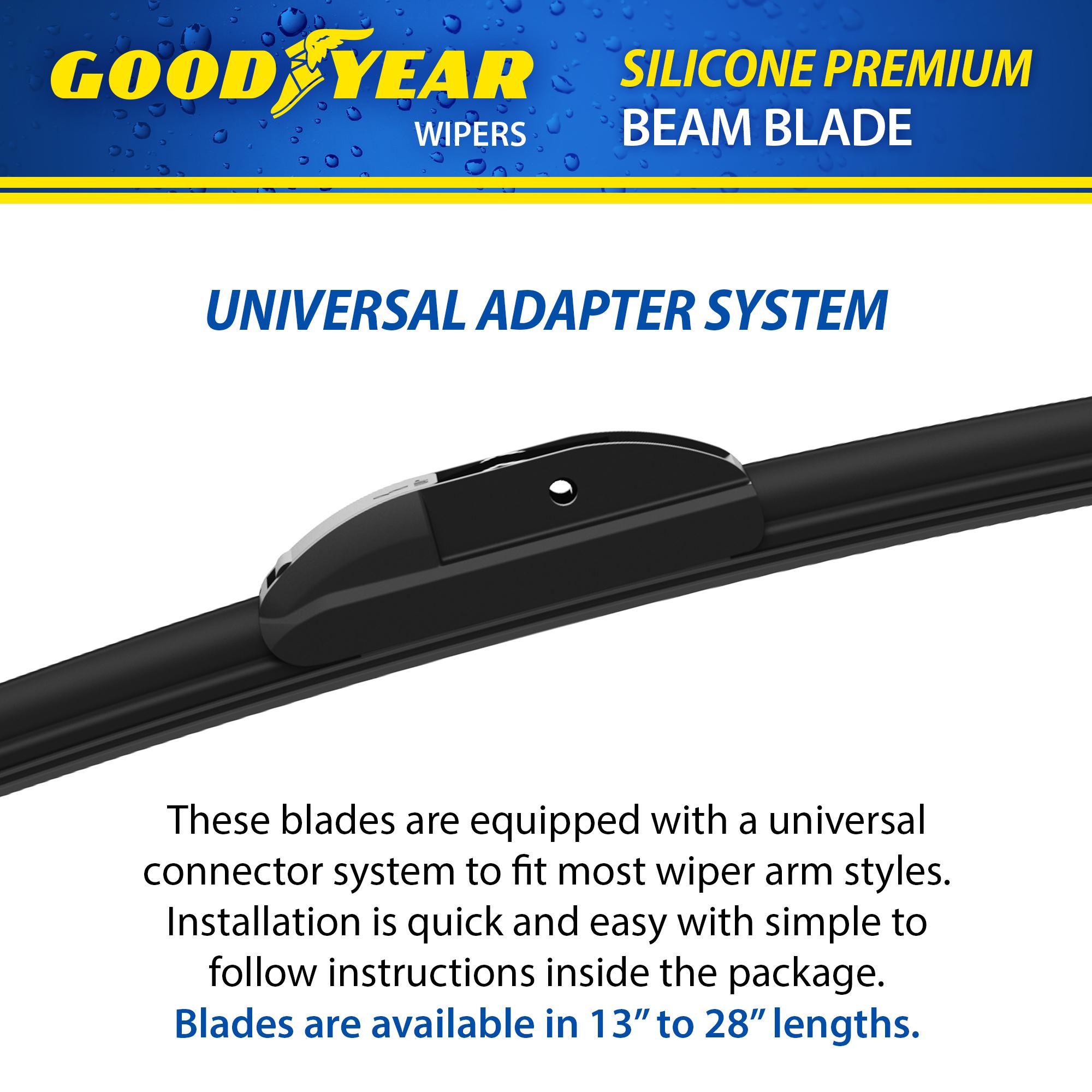 Goodyear Blades SILICONE 22 in Wiper Blade GYS22 | AutoZone